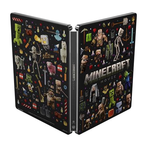 A Minecraft Movie Collectors Limited Edition Steelbook [4k Ultra H