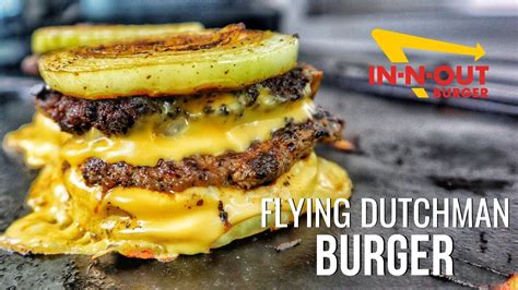 Why In N Out Flying Dutchman Burger Is A Must Try Youtube