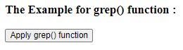 JQuery Grep Working Of The JQuery Grep Function