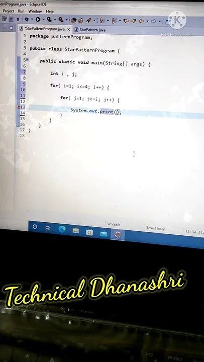 star pattern program in java🌟 my first shorts🤩 shorts java