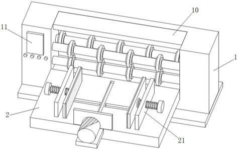 一种可调节的薄刀分切压痕机的制作方法