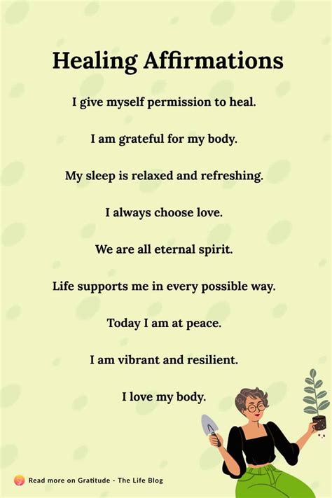 105 Healing Affirmations For Blissful Well Being