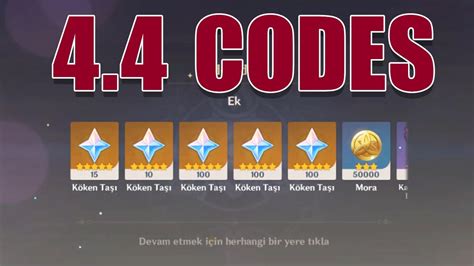 300 Prİmogem Codes 4 4 New Version Codes Genshin Impact Youtube