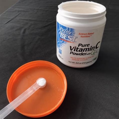 Pure Vitamin C Powder With Q C® 88 Oz 250 G Của Doctors Best