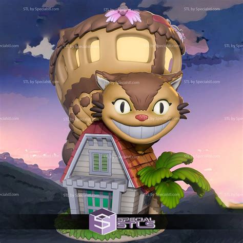 Chibi Catbus 3d Model From My Neighbour Totoro Specialstl