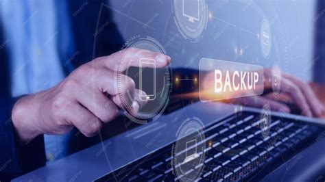 Premium Photo Internet Data Storage Backup Technology Business