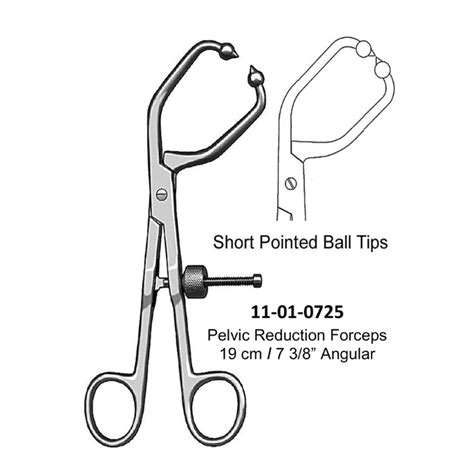 Pelvic Reduction Forceps Malleable And Ductile Instruments
