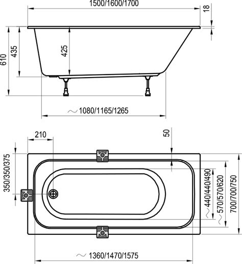 Ванна Ravak Chrome Slim 160x70 купити в Києві та Україні - ціни від Ravak