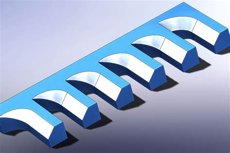 Variable Chamfer Solidworks 3d Cad Model Grabcad