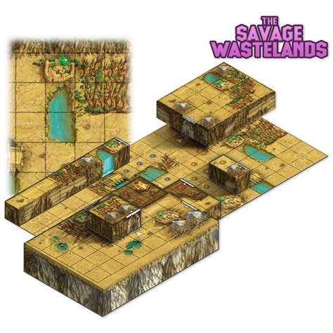 Tiny Epic Tactics Maps Expansion Pack Happy Piranha