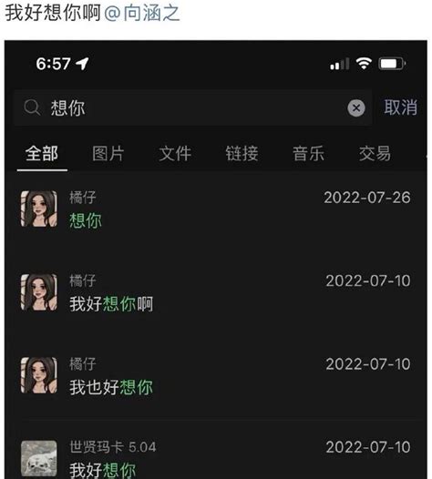 网曝吴磊微信截图称看见向涵之 好友公开向涵之头像辟谣新浪图片