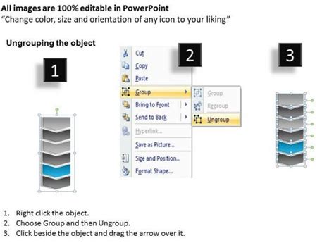 Vertical Six Steps Of Process Sample Business Plan PowerPoint Slides