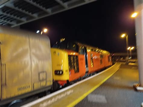 Network Rail Class 37 Test Train At Perth Part 1 Ruktrains