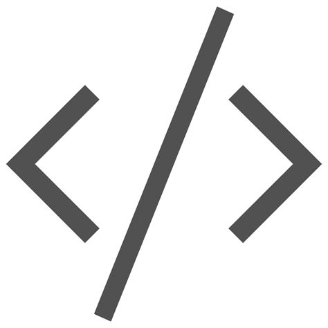 Code Frontend Programming Quote Slash Syntax Icon Download On