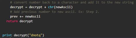 Decrypt Message Python Colorfulcodes Journey