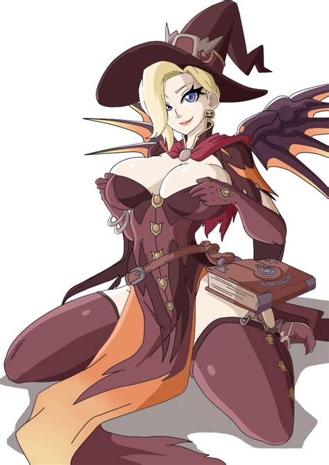 Mercy Witch Suit Halloween Skin Witchking00 By Sdkzero On Deviantart