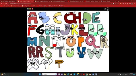 My Interactive Spanish Alphabet Lore Youtube