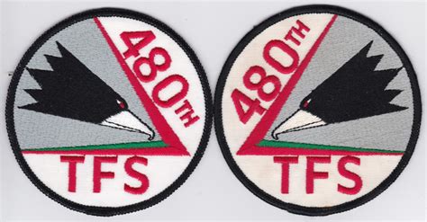 Usaf Patch Usafe 480 Tfs Tac Ftr Sqn F 4d Phantom Ad