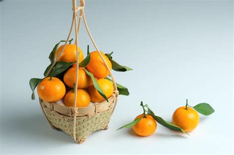 Premium Photo Mini Oranges On White Background