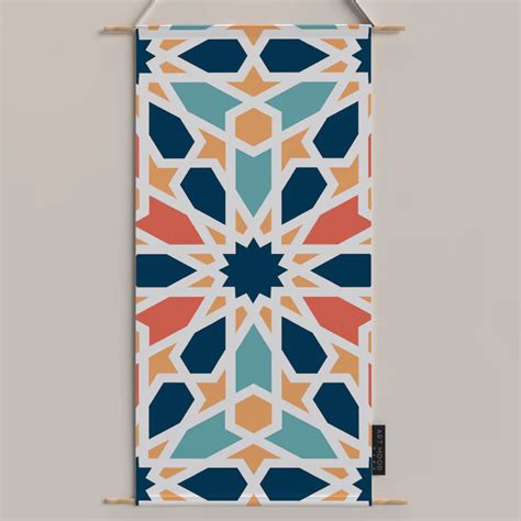 Arabesque Fabric Poster Masrybs