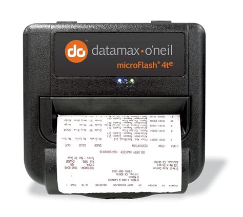 Datamax Oneil Microflash 4te Portable Thermal Label Printer Operonede