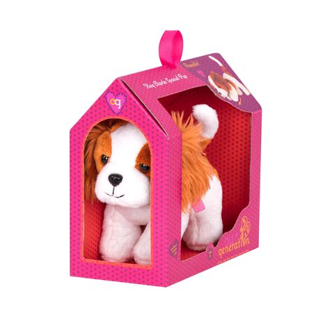 Our Generation Poseable Pups King Charles Spaniel Pup Plush For 18in