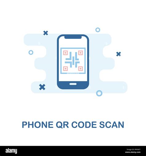 Phone Qr Code Scan Creative Icon Simple Element Illustration Phone Qr Code Scan Concept Symbol