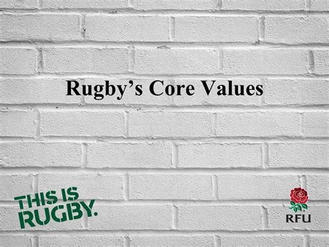Rugby Core Values Poster At Justin Goodenough Blog