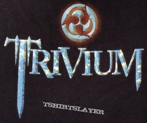 Trivium The Crusade Tshirtslayer Tshirt And Battlejacket Gallery
