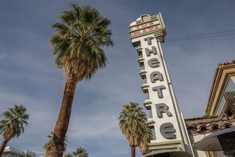 Plaza Theatre Palm Springs Historic Theatre Photography