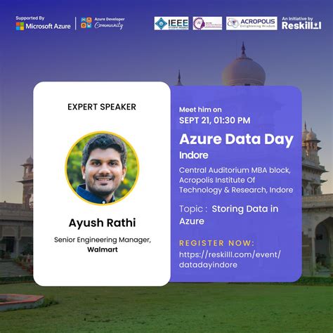 Azure Developer Community On Linkedin Dataday Indore Azure