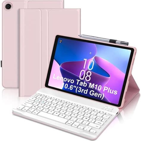 Coque Clavier Pour Lenovo Tab M10 Plus 10 6 2022 3eme Generation