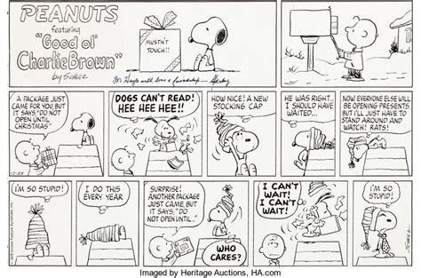 Charlie Brown Christmas Comic Strip