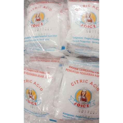 Jual Citrus Acid Joice Shopee Indonesia