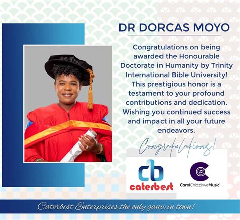 Dorcas Moyo Thank You Baldwin Chidzikwe Alongside