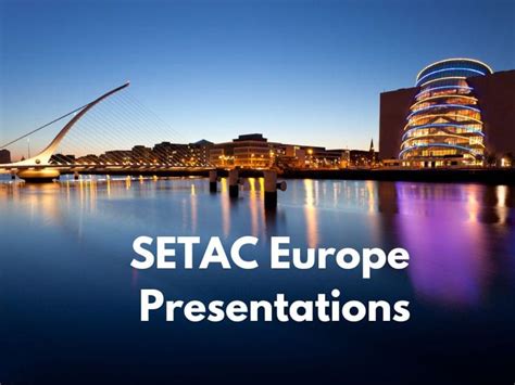 2023 Setac Europe Presentations Smithers