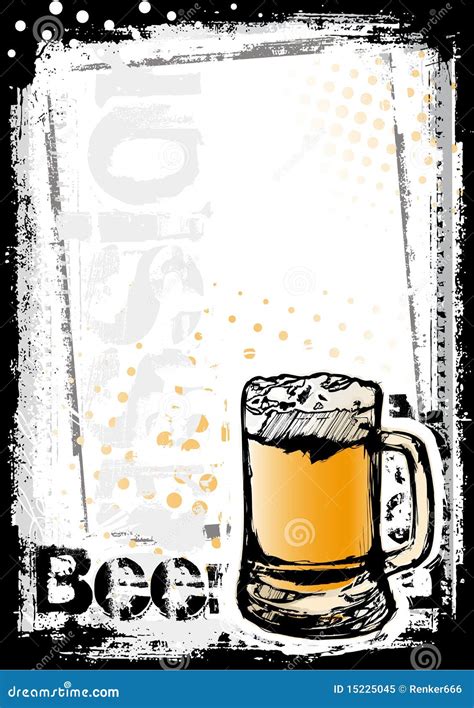 Beer Fest Poster Background Stock Vector Illustration Of Dots Poster