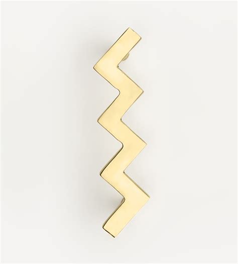 Hand Cast Zig Zag Handle