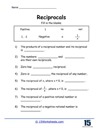 Reciprocal Problems