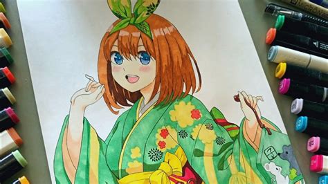 Drawing Nakano Yotsuba Ht Art Youtube