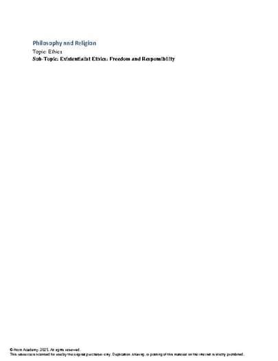 20 Writing Prompts Existentialist Ethics Freedom And Responsibility 20 Writing