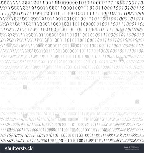 Digital Binary Code Background Matrix Style เวกเตอร์สต็อก ปลอดค่า