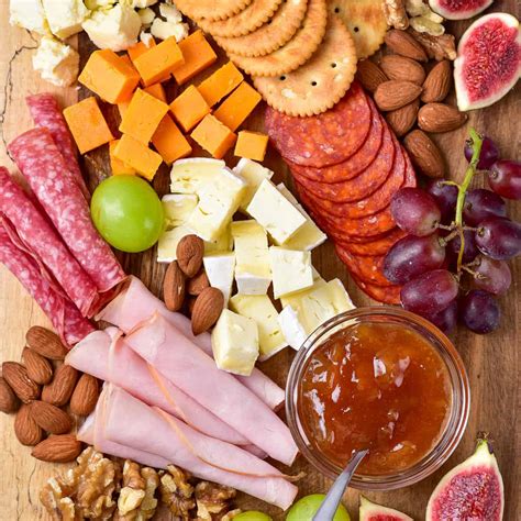 Mixed Meat And Cheese Platter