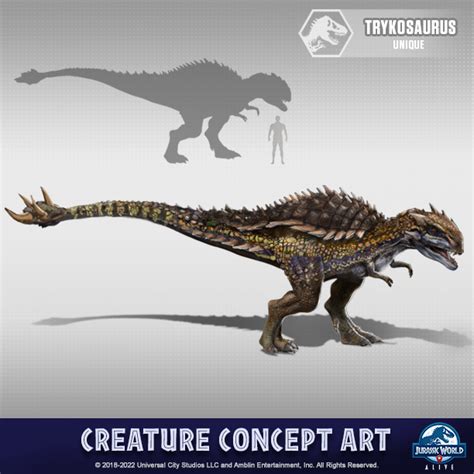Artstation Jurassic World Alive Concept Art Dump