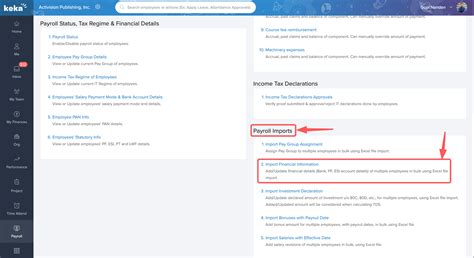 Importing Financial Information In Bulk