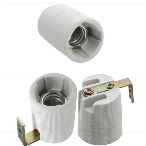 E14 Ceramic Porcelain Small Edison Screw Cap Base Socket Light Bulb Ho