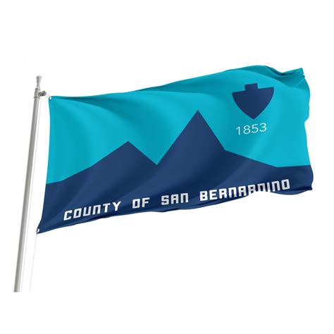San Bernardino County 1973 1984 Flag For Indoor And Outdoor Use