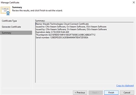 Veeam V10 Cloud Connect With Wasabi