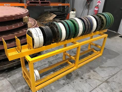 24x Assorted Steel Fabricated Test Flanges Auction 0096 3029273