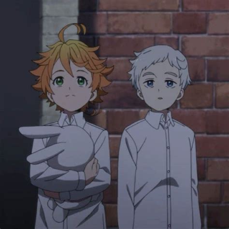 Emma × Norman Neverland Art Anime Bleach Anime Art